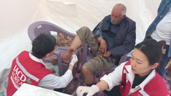 Operation Mercy 4차 긴급의료구호팀 튀르키예 지진 현장 도착